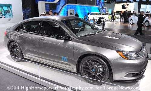 The passenger's side of the Mopar Super S Concept | Torque News